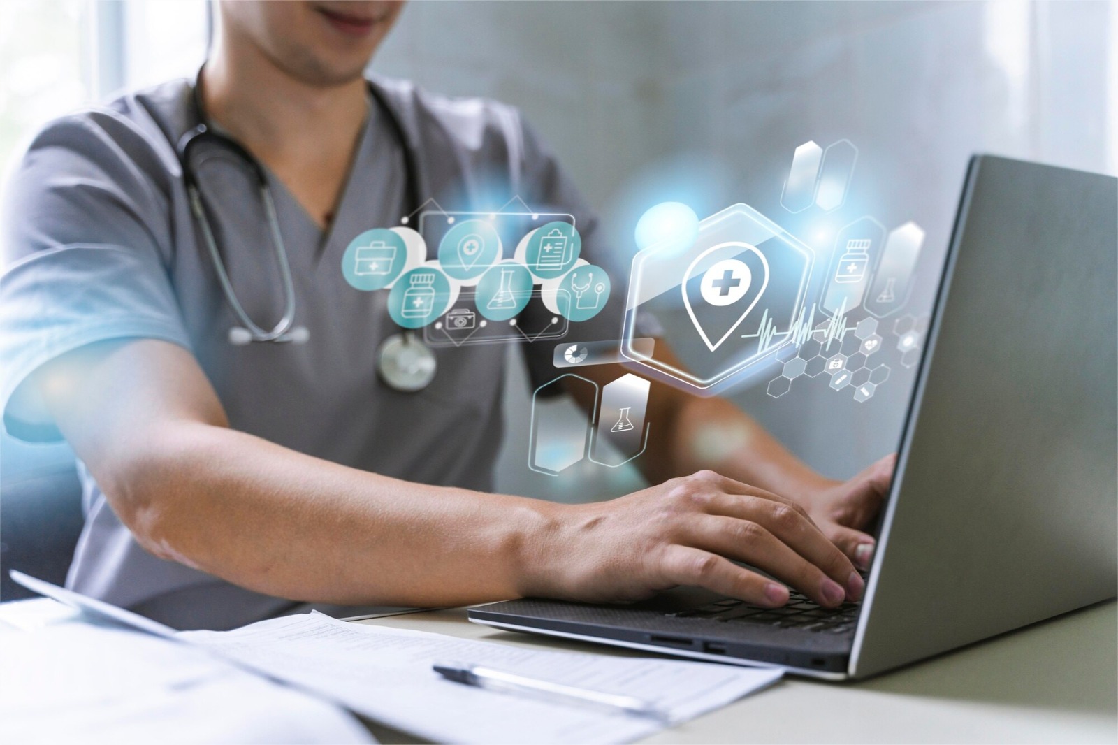 Cloud Solutions for Hybrid Digital Health Platforms